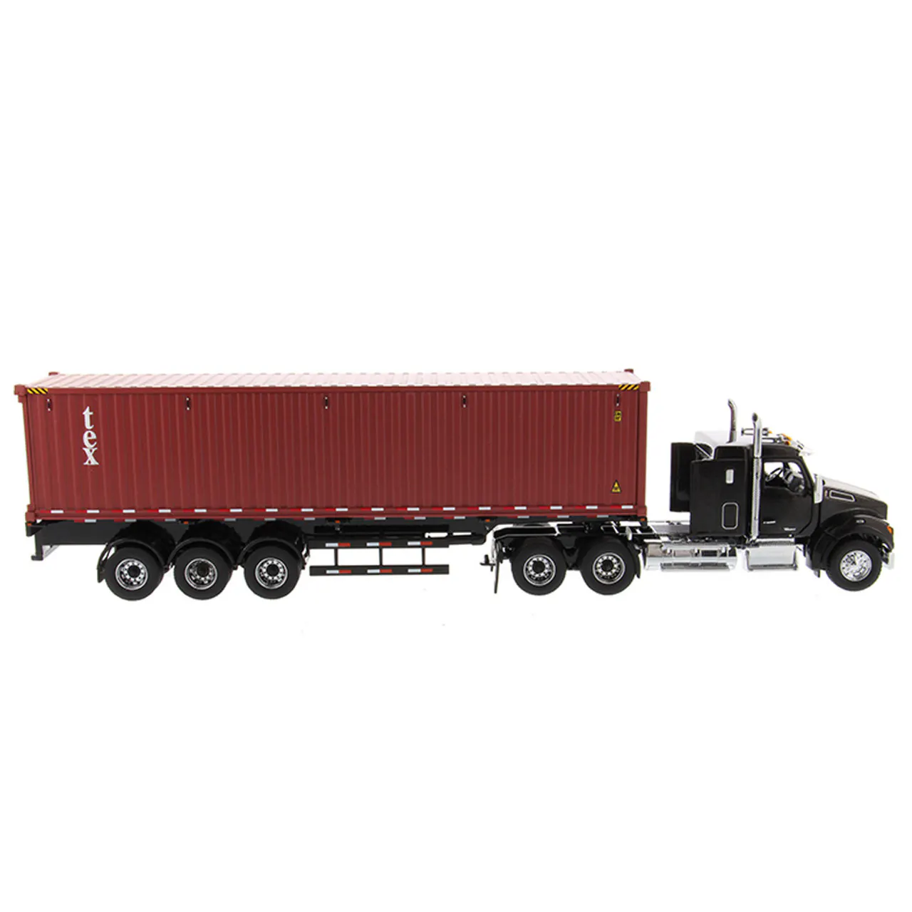 Kenworth T880 SFFA 40" Sleeper & 40' Dry Goods Sea Container Replica 1/ ...