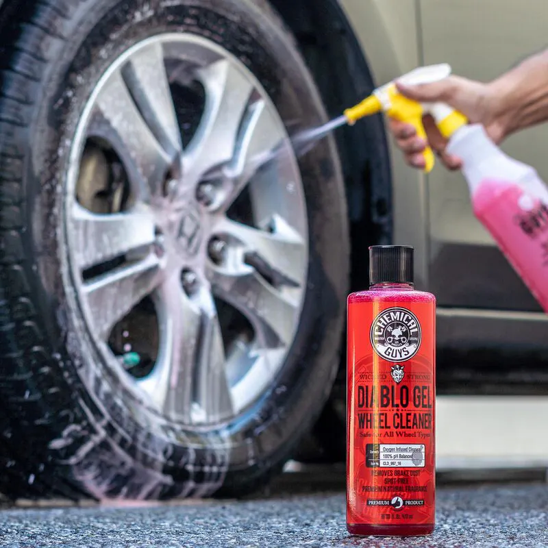 Chemical Guys Diablo Gel Oxygen Infused Foam Wheel and Rim Cleaner ...