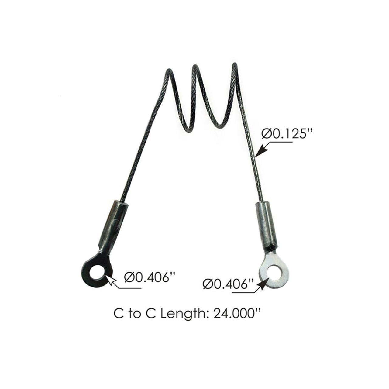 Freightliner M2 Thomas Built C3 Hood Restraint Cable A17-13830-004 ...