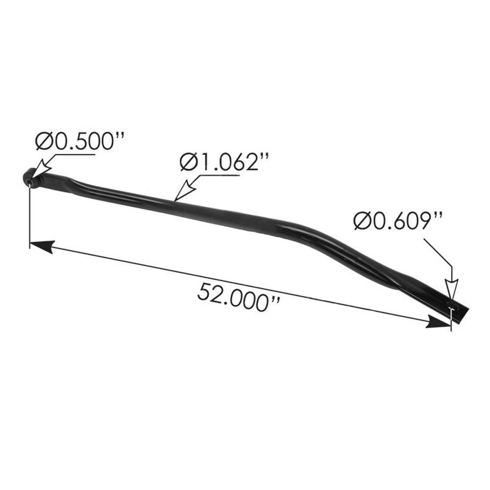 Freightliner Radiator Support Rod A05-30681-000 A0530681000 - Raney's ...