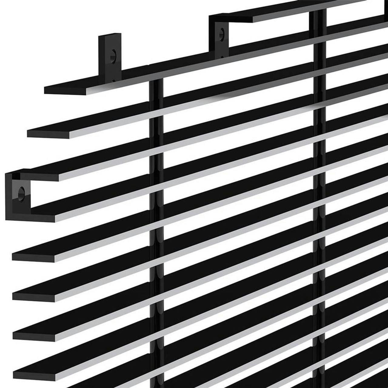 Peterbilt 389 Aluminum Billet Style Grill Insert With Horizontal Bars ...