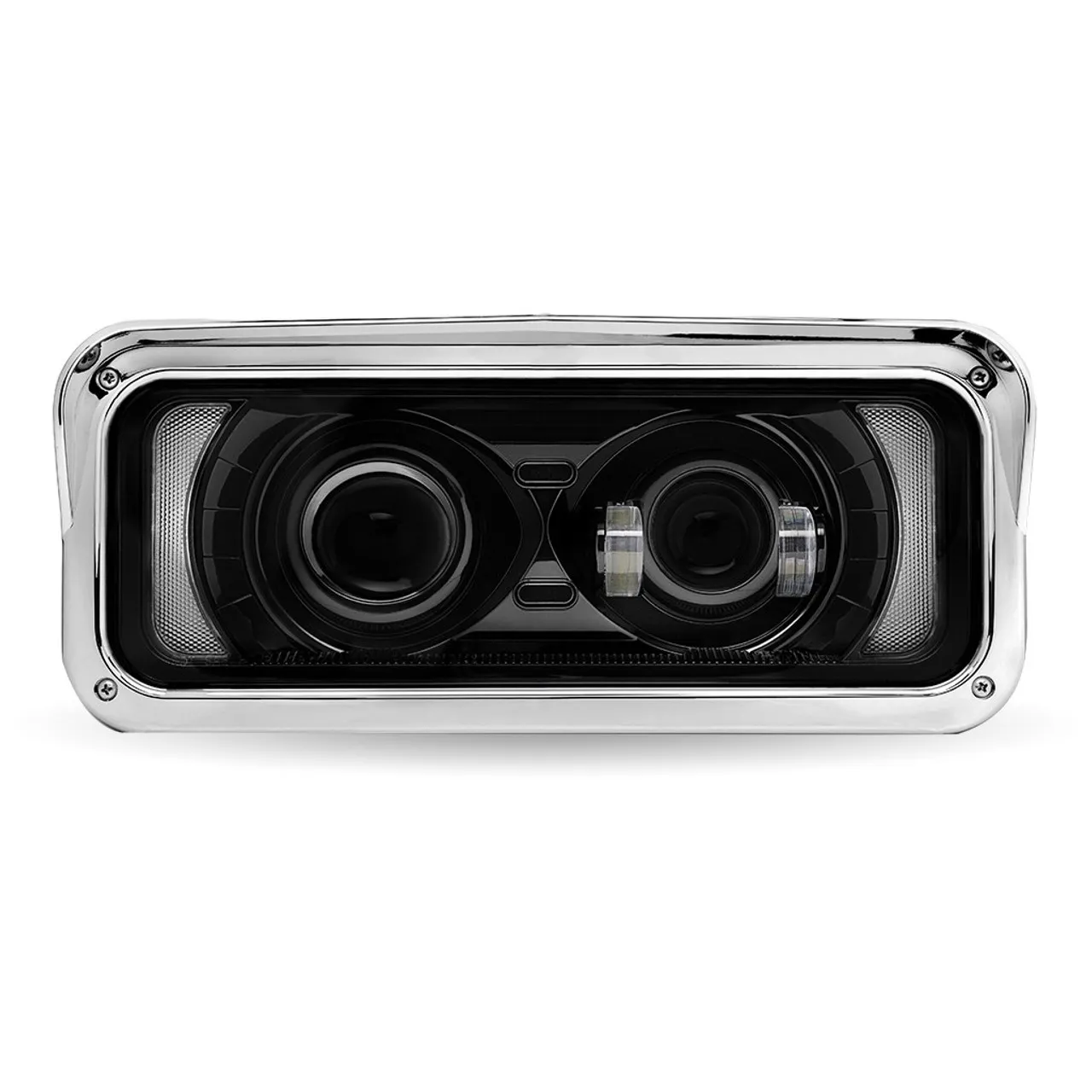 Kenworth W900 T800 T600 Black Projector Headlight Assembly With ...