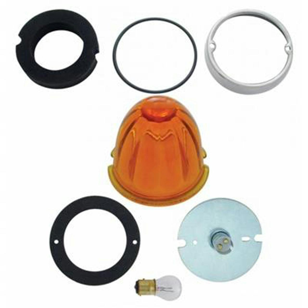 Grakon 1000 Cab Light Conversion Kit With Amber Watermelon Glass Lens ...