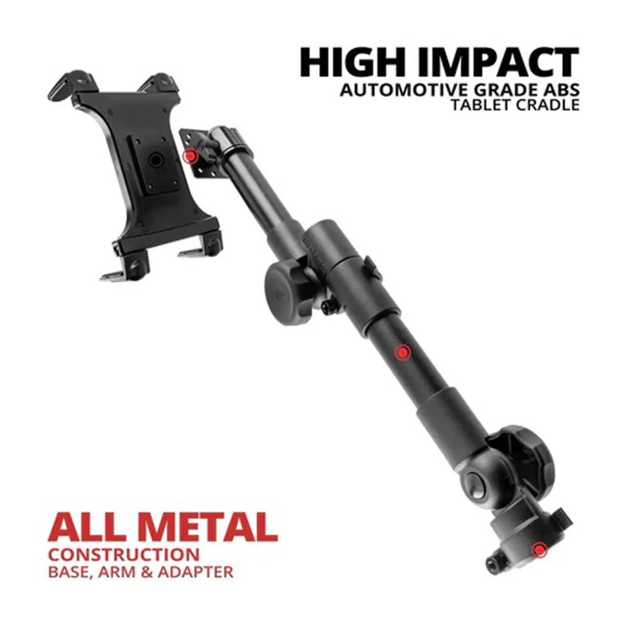 Seat Rail Floor Bolt Tablet Mount