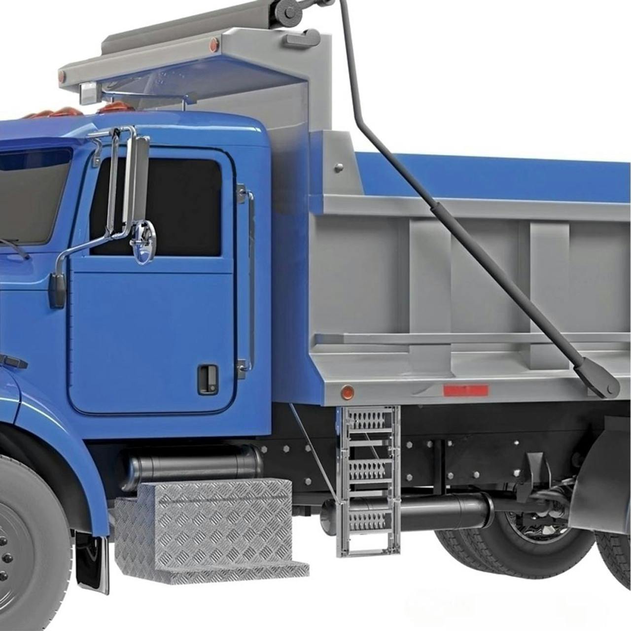 3-Step Upright Folding Ladder - Raney's Truck Parts