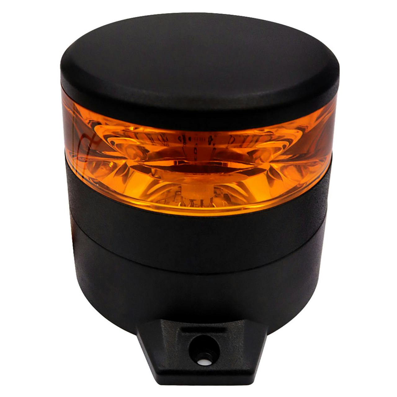 20 LED 2.6" x 3" Low Profile Amber Flashing Warning & Emergency Beacon ...