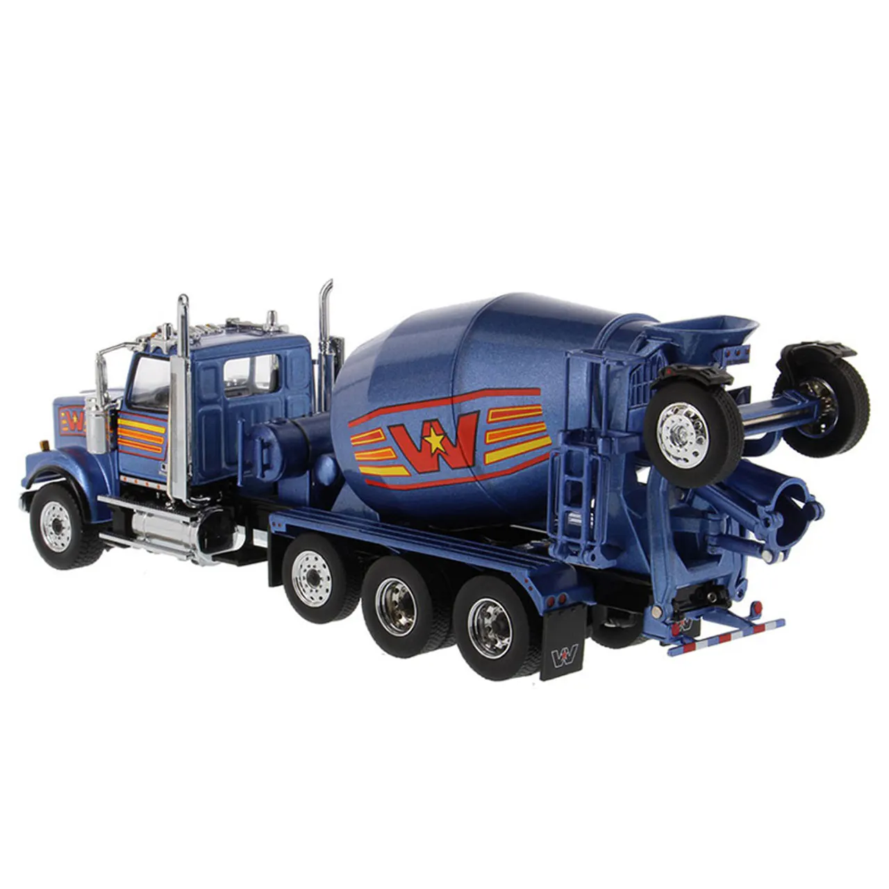 Western Star 4900 With Lift Axle & McNeilus Bridgemaster Concrete Mixer ...