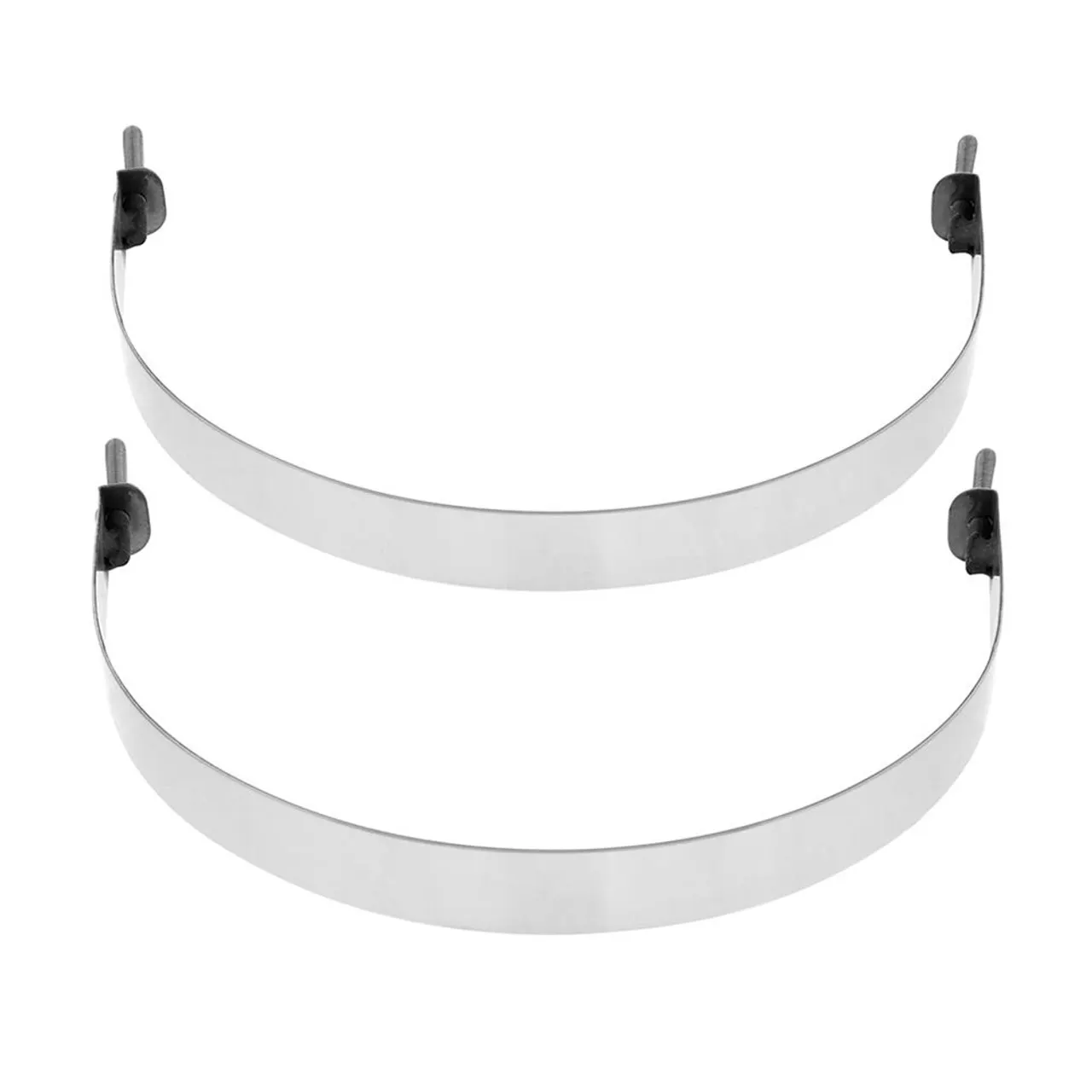 8 1/4" Stainless Steel Round Air Tank Straps - Raney's Truck Parts