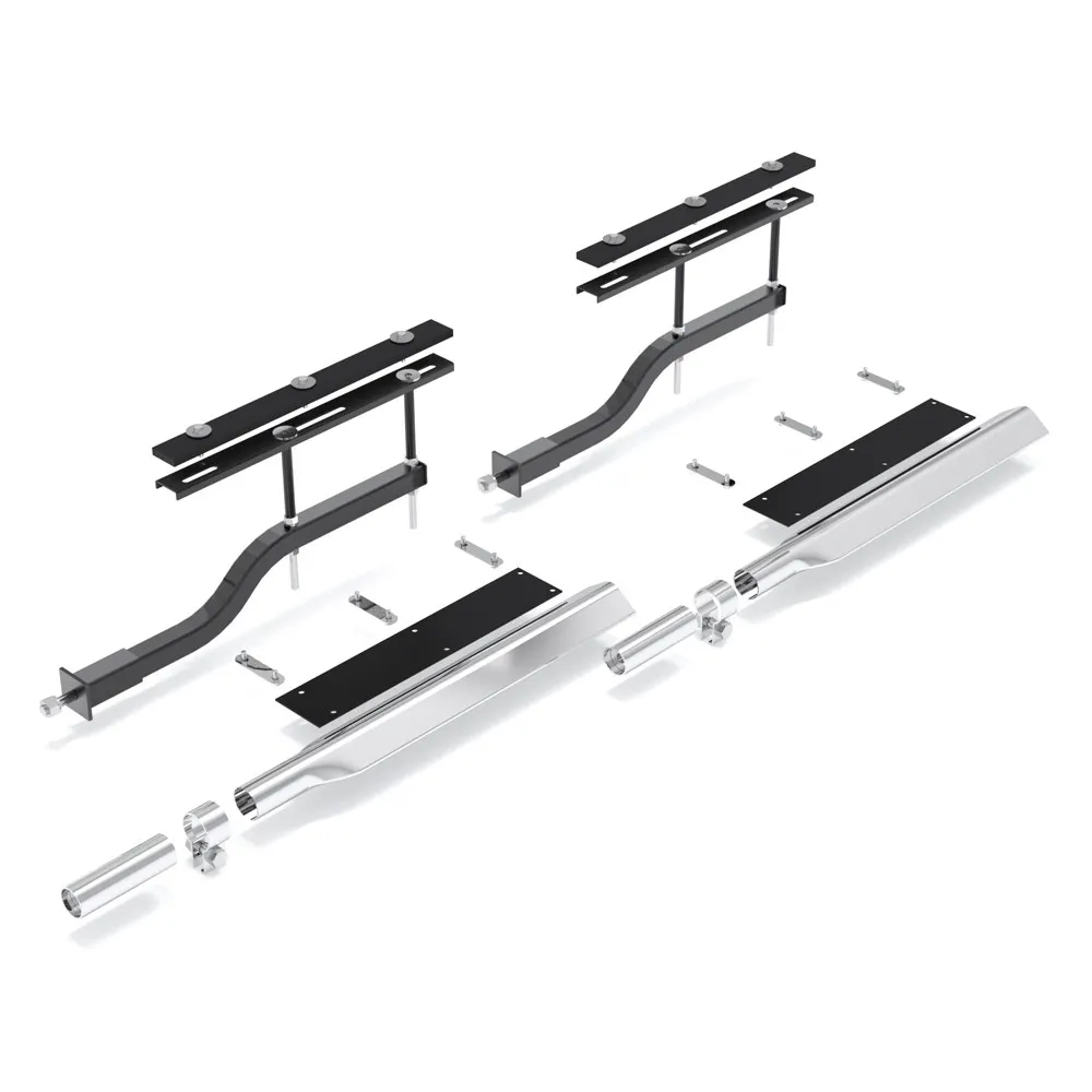 Stainless Steel Mounting Kit For Half Tandem Fenders - Raney's Truck Parts
