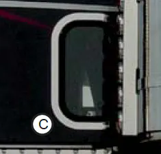 Freightliner Classic/ FLD View Window Trim By RoadWorks - Raney's Truck ...