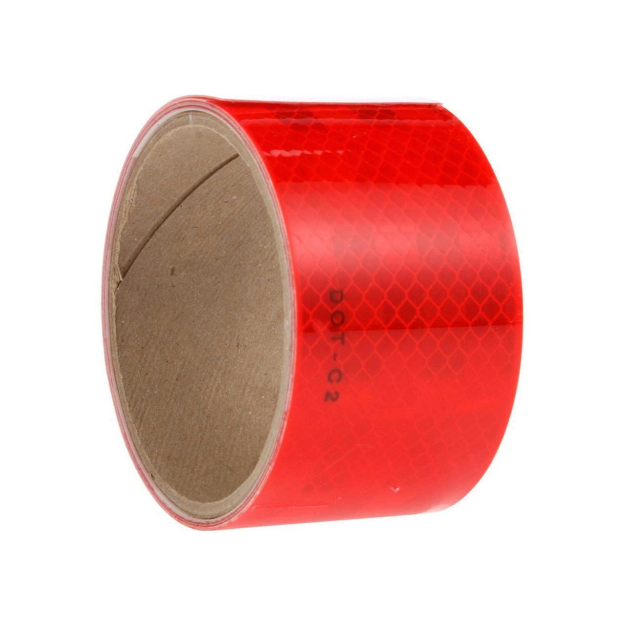 Reflective Tape Red White 2" X 54" Strip 98108 - Raney's Truck Parts