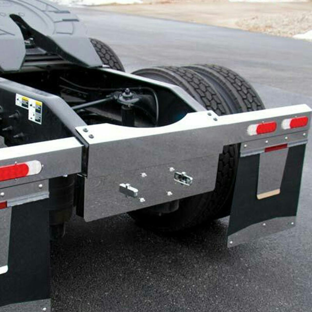 Peterbilt Rear Frame Cover Stainless Steel - Raney's Truck Parts