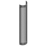 5" Stainless Steel Stack Guard Heat Shield 48" Long 180 Degree - Raney ...