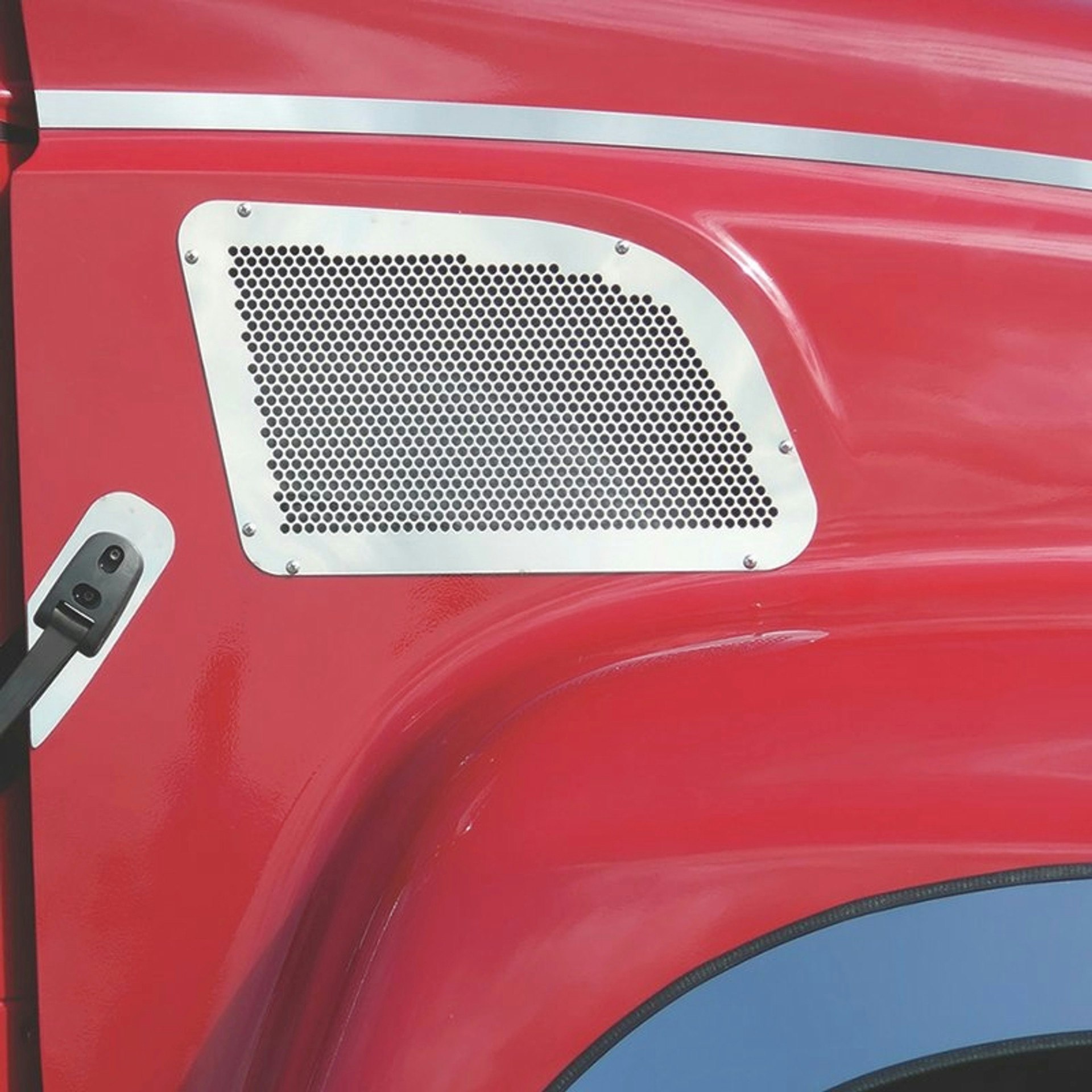 Volvo VT880 Replacement Intake Screen With Large 7/16" Circle Holes By ...