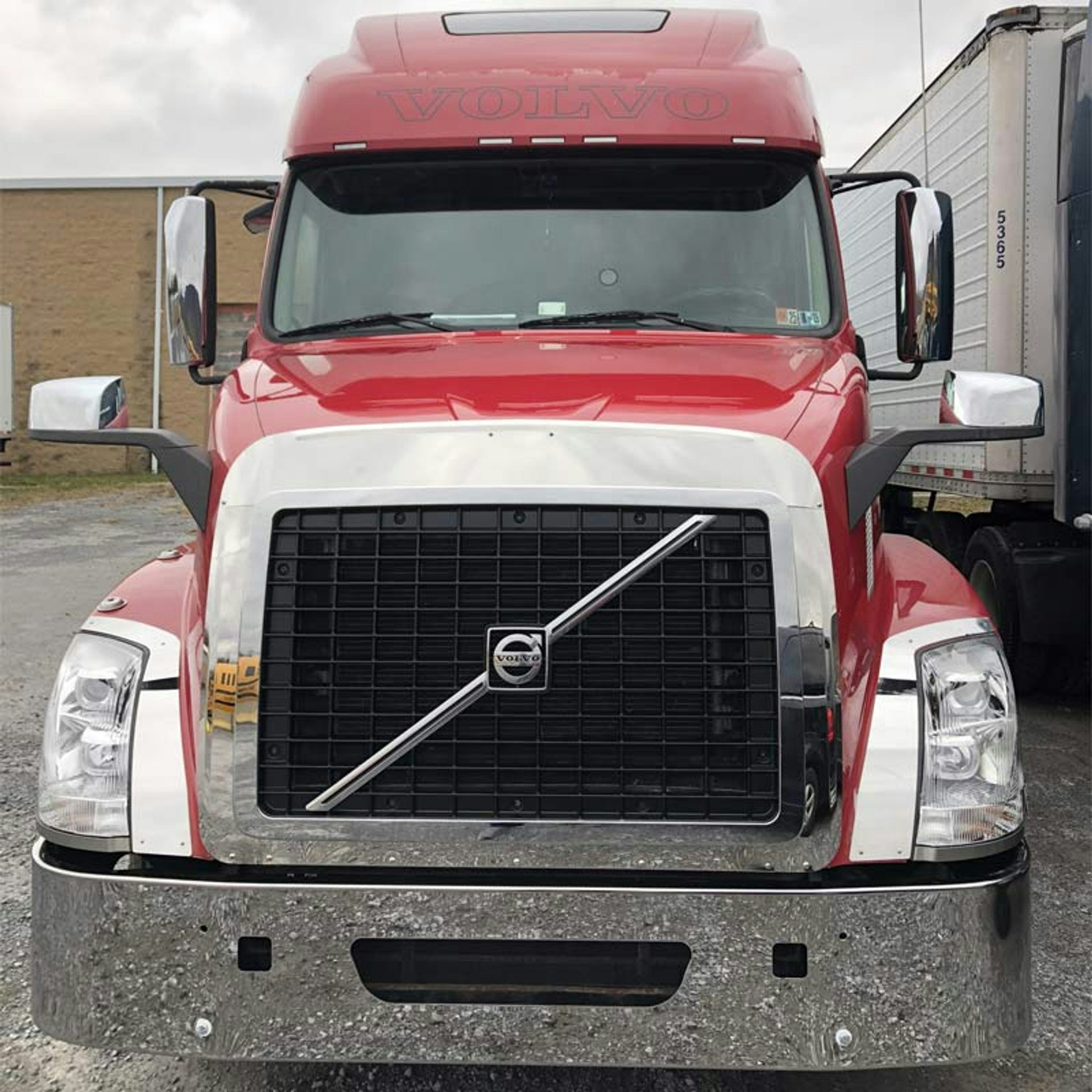 Volvo VN VNL Chrome Grill Replacement 2004-2018 With Bug Screen - Raney ...