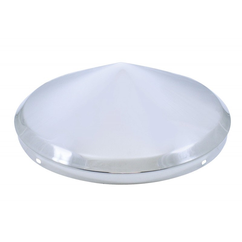 Chrome 5 Notch Front Hub Cap By Grand General - Raney's Truck Parts