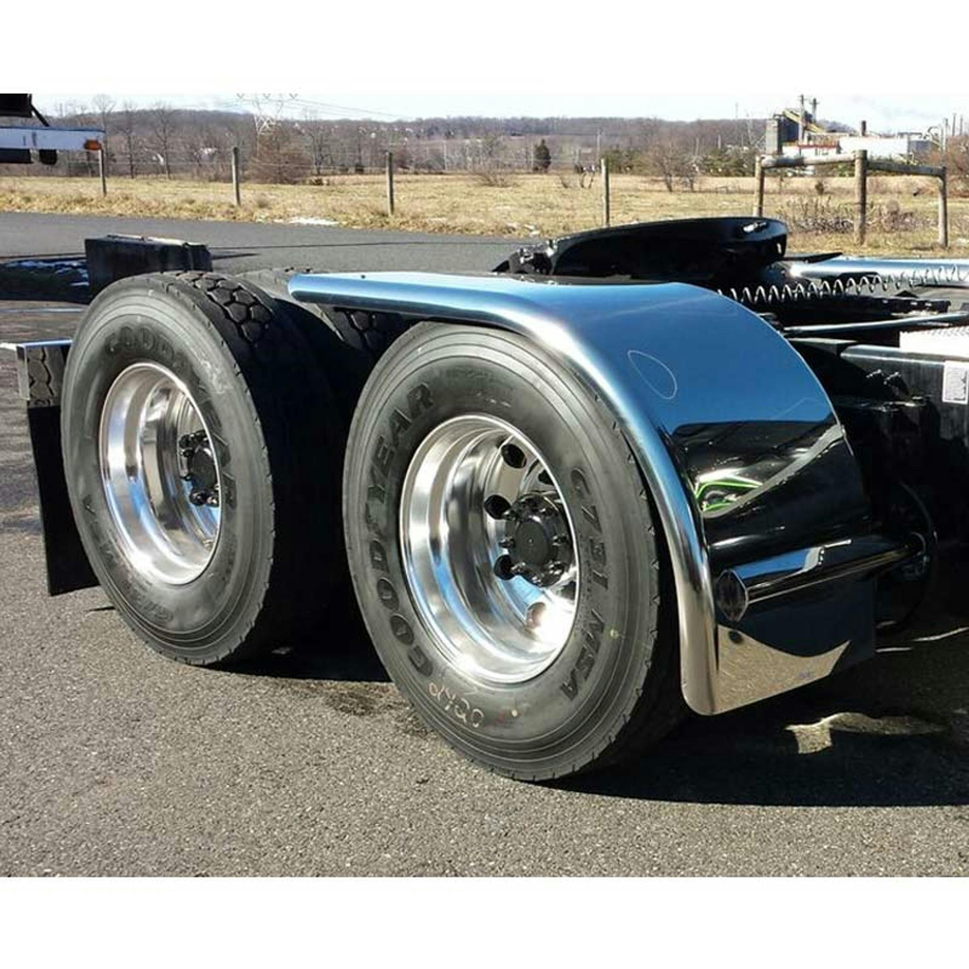 Half Fenders for Semi-Trucks