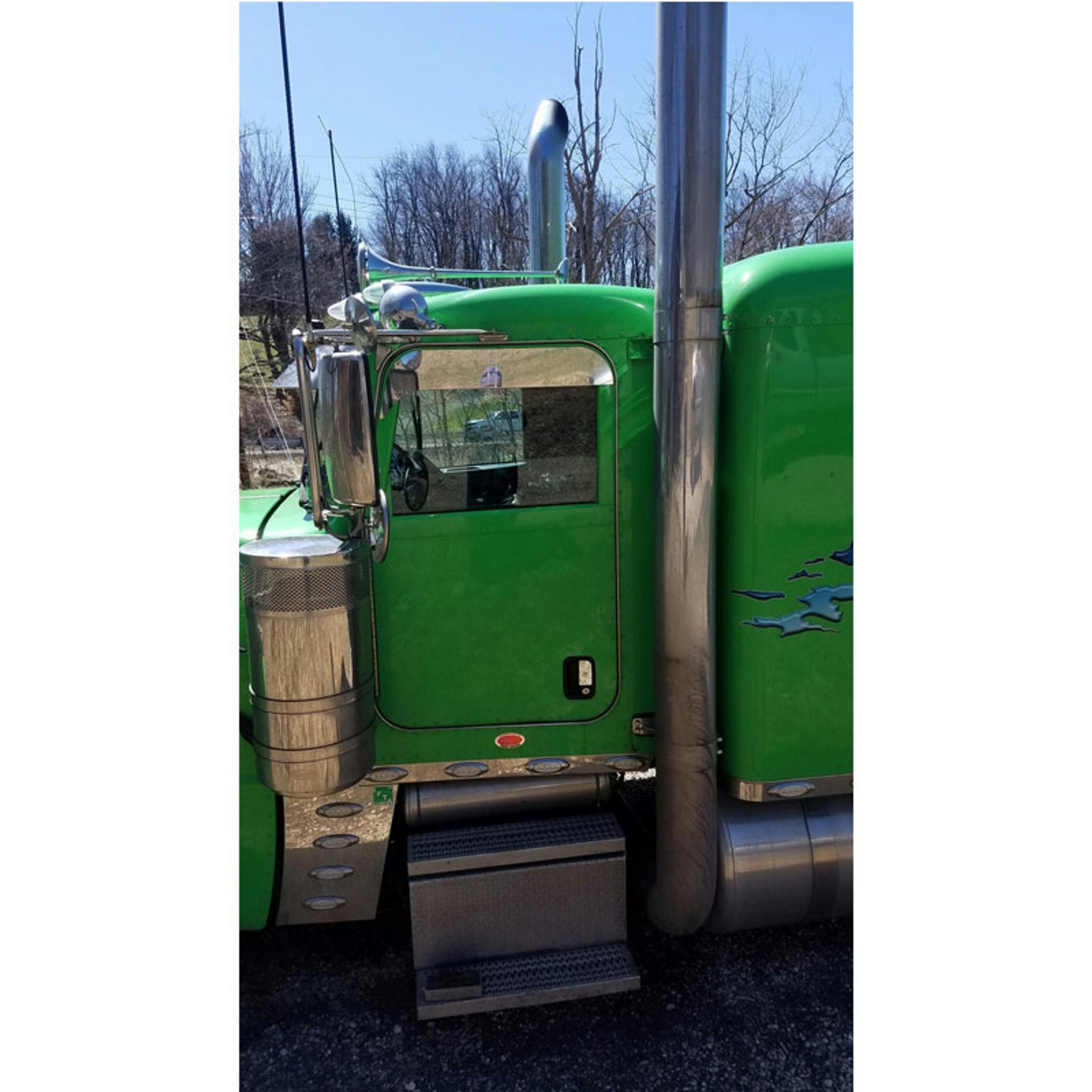 Peterbilt Chop Top Window Trim 304 Stainless Steel - Raney's Truck Parts