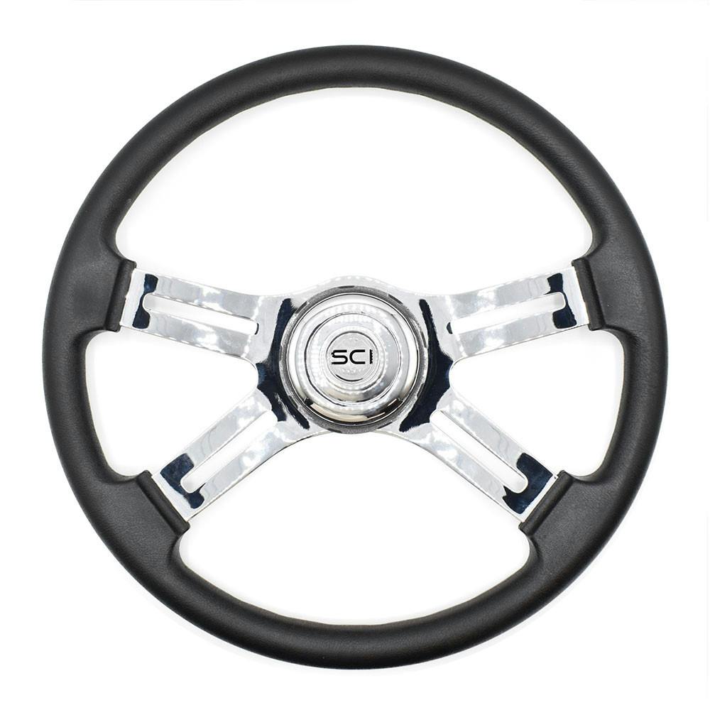 18" Purple Wood Steering Wheel - Raney's Truck Parts