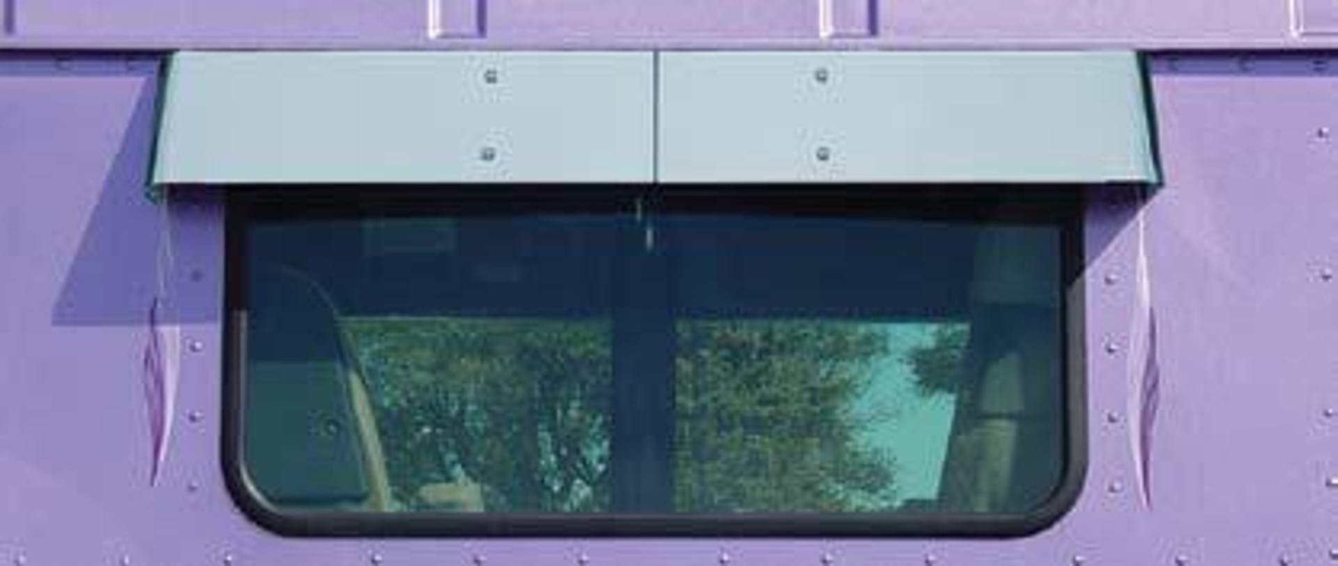 Freightliner 112 Day Cab Stainless Steel Rear Window Guards - Raney's ...