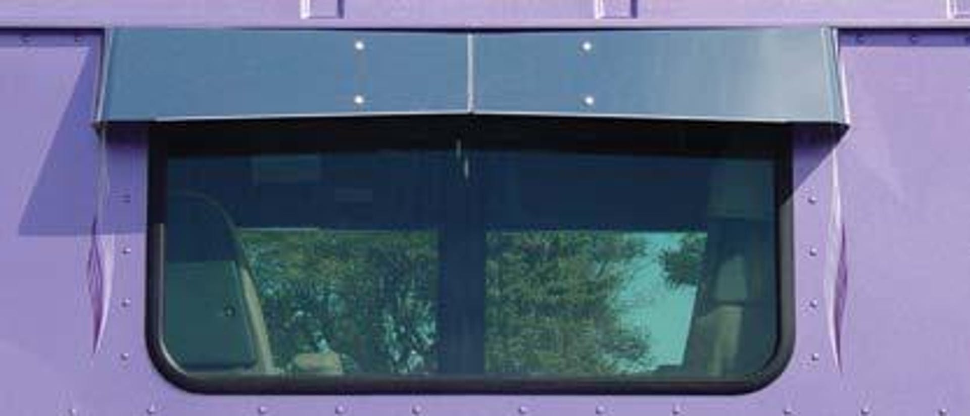 Freightliner 112 Day Cab Stainless Steel Rear Window Guards - Raney's ...