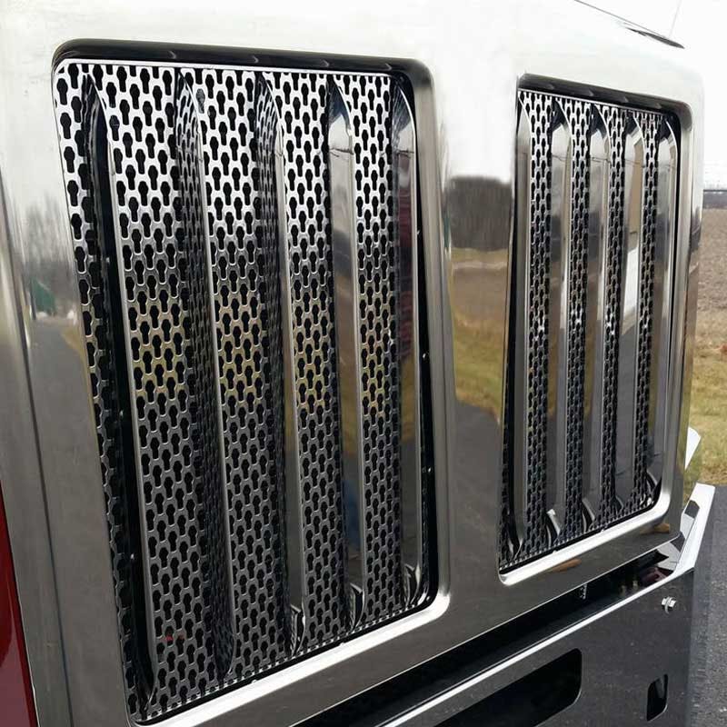 Kenworth T880 26 Horizontal Bar Grill By RoadWorks - Raney's Truck Parts