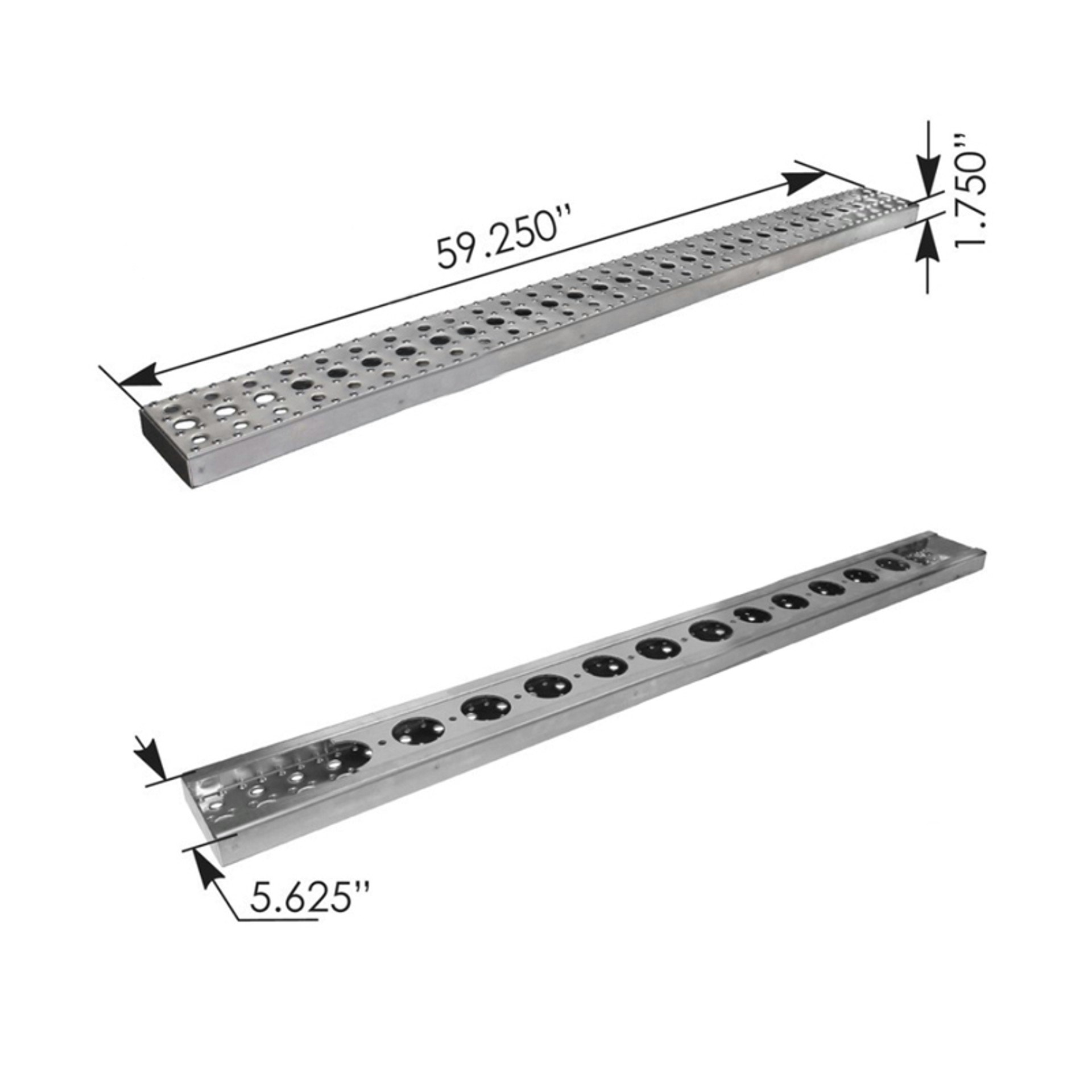 Aluminum Peterbilt 370-Series Fuel Tank Steps