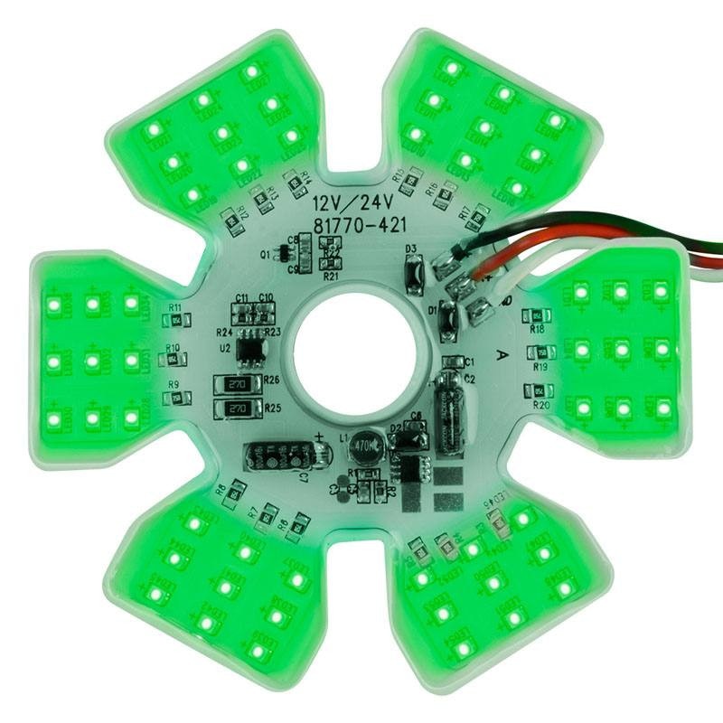 Ultra Thin Dual Function LED Air Cleaner Hex Light By Grand General ...