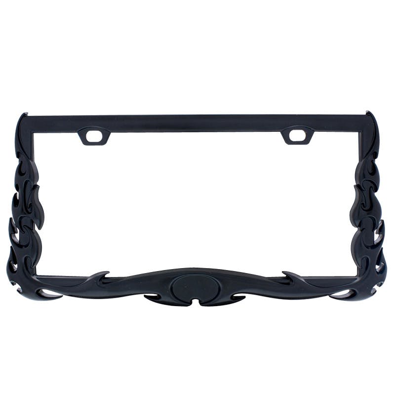 Universal Tribal Flame License Plate Frame - Raney's Truck Parts