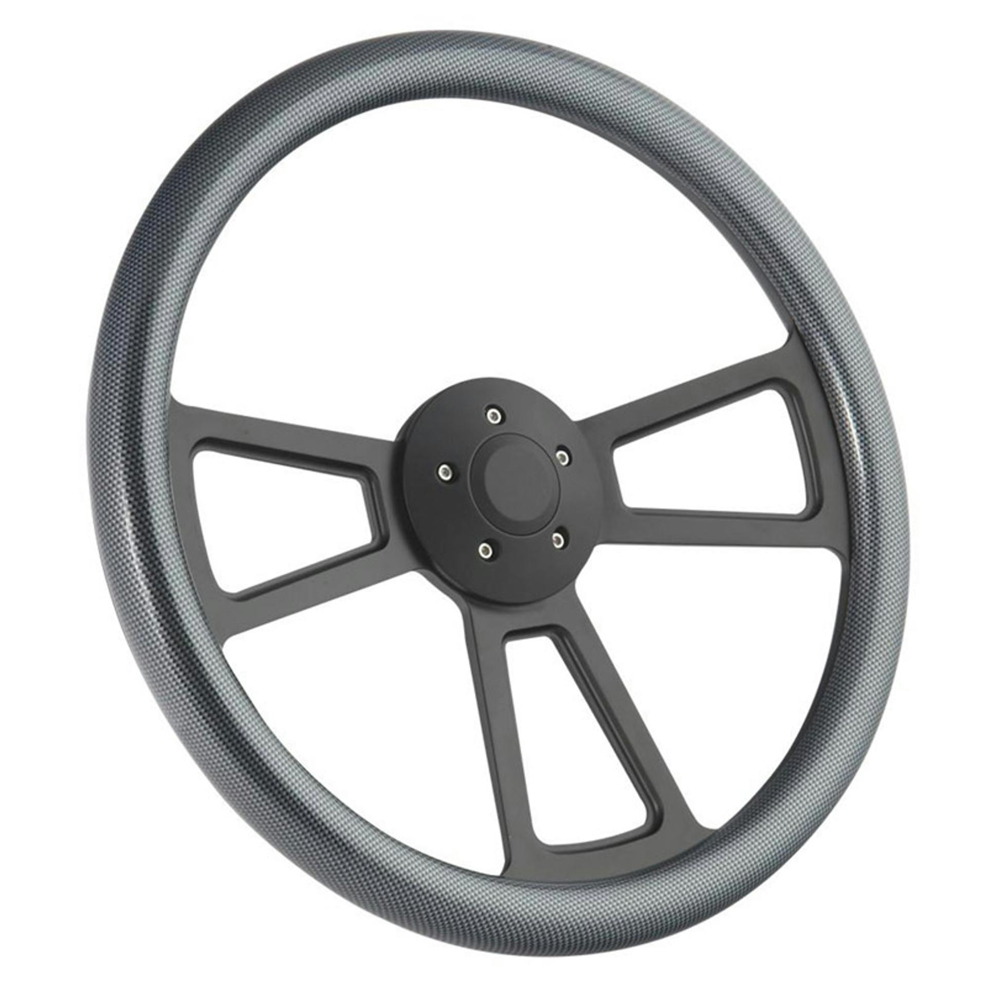 20" 3-Spoke Retro SCI Steering Wheel (Bone) - Raney's Truck Parts