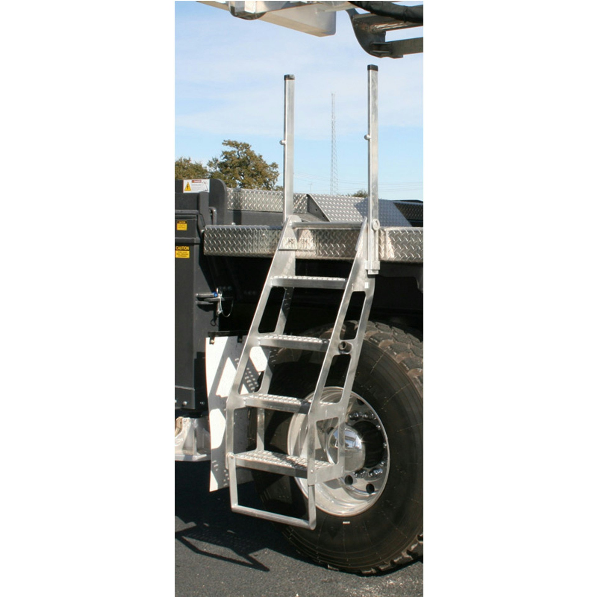 Retractable 2 Rung Truck Step Ladder - Raney's Truck Parts