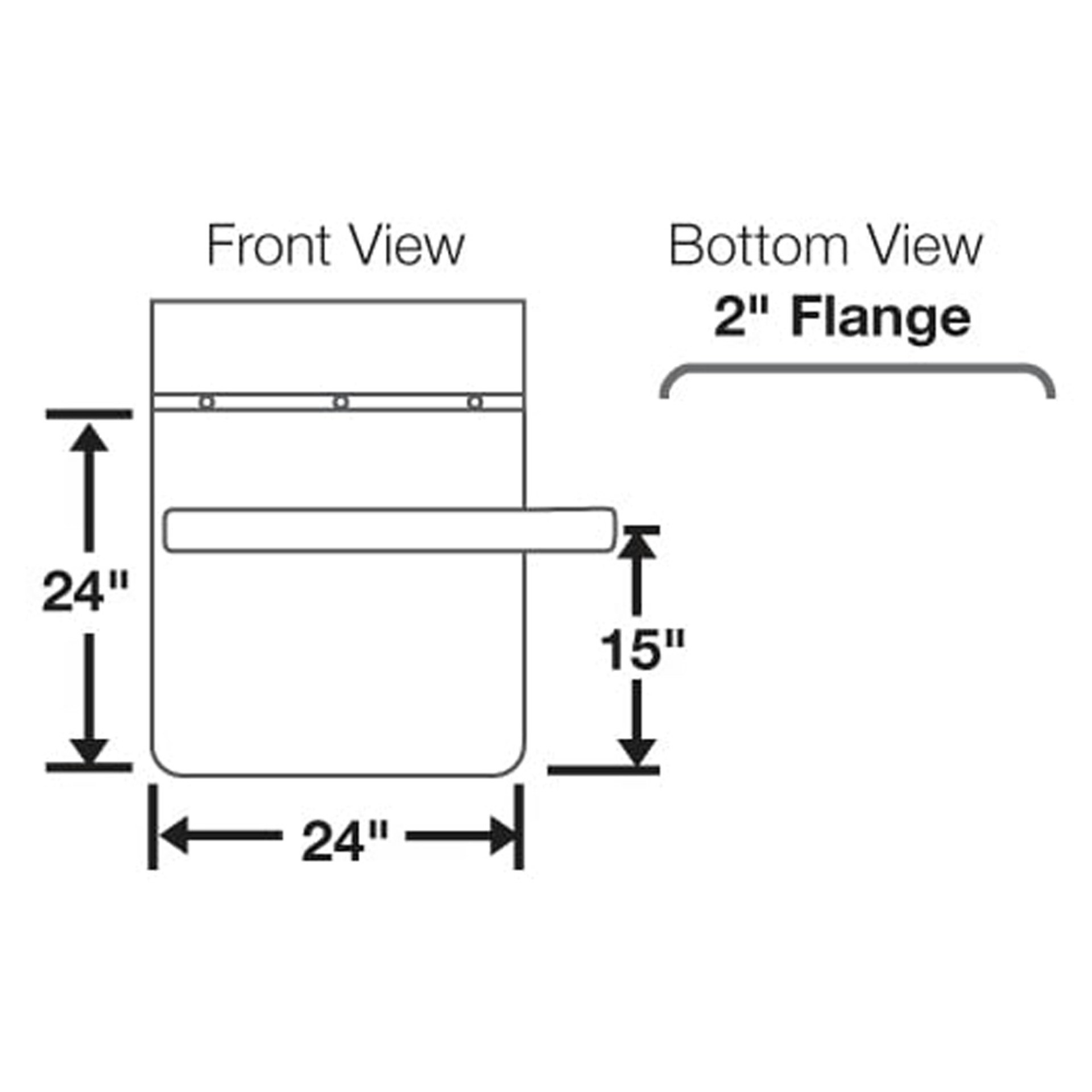 28.5" Unitized Poly Low Mount Quarter Fender Kit - Raney's Truck Parts