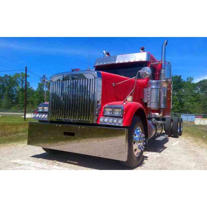 Freightliner Classic Chrome Bumper By Lincoln Chrome - Raney's Truck Parts