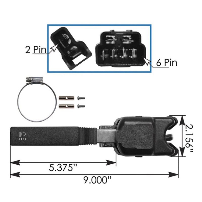 Peterbilt/Kenworth Turn Signal Switch P27-1067 P27-6221