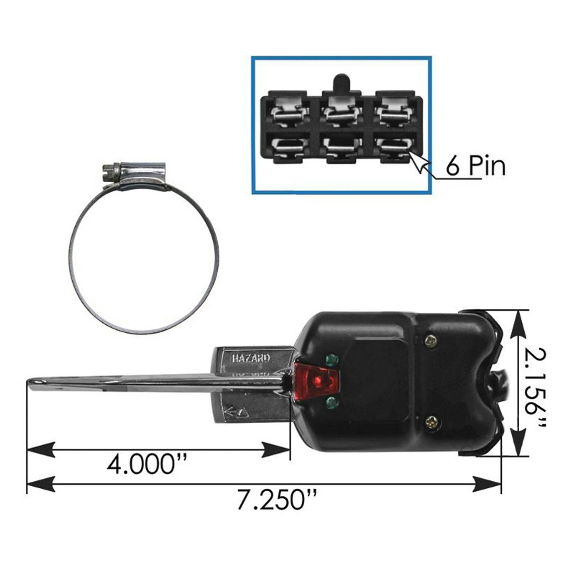 Volvo Turn Signal Switch 1624136 3172172