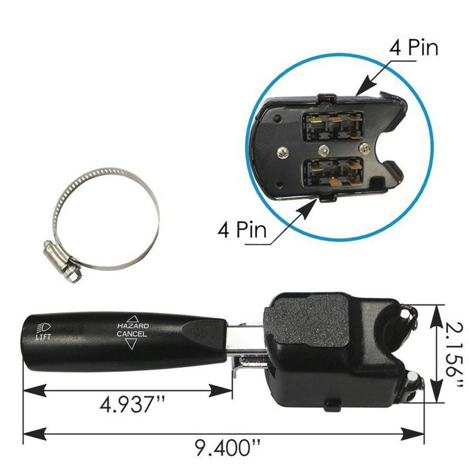 Volvo Turn Signal Switch 1624136 3172172