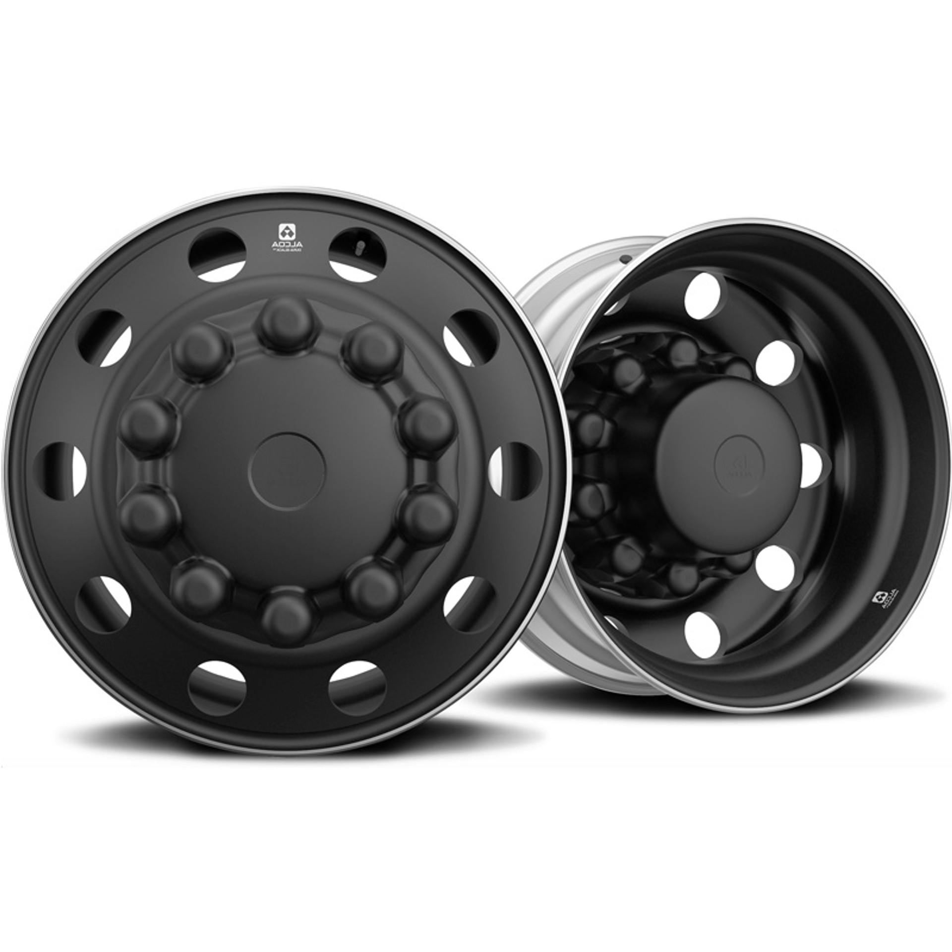 22.5" Accuride Super Single Aluminum Wheel Hub Piloted - Raney's Truck ...
