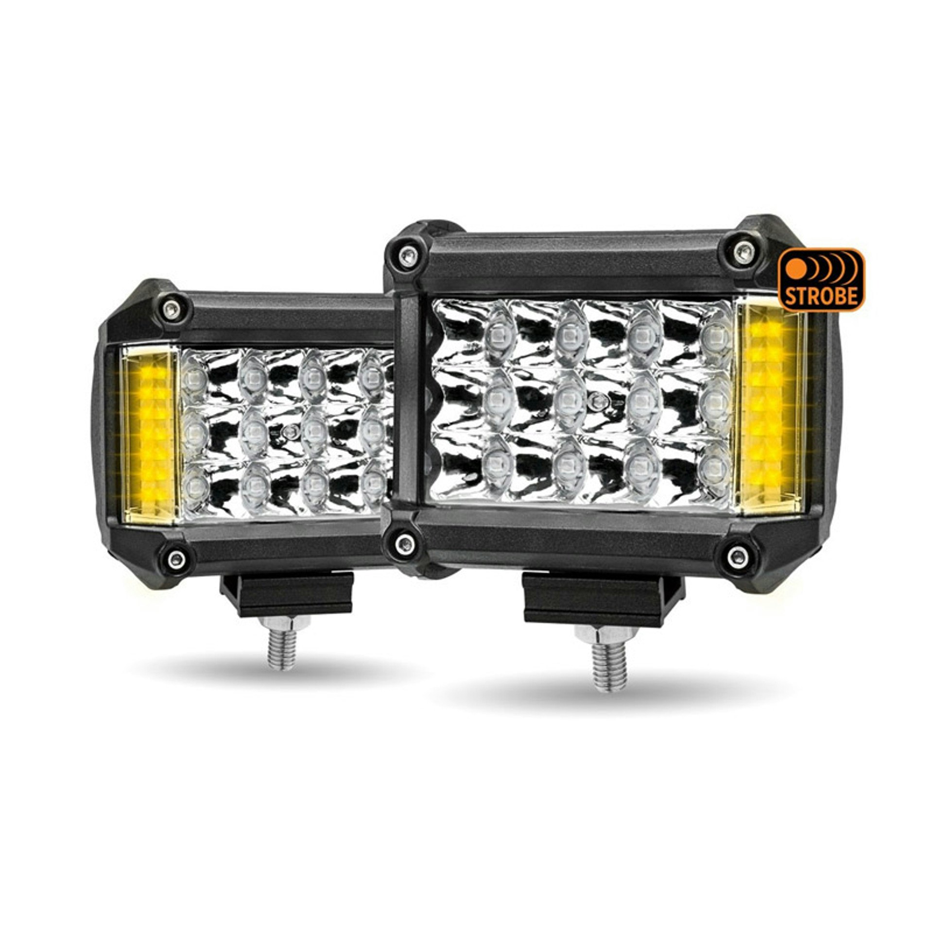 6" Rectangular LED Spot Beam Work Lamp With Strobe Light - Raney's ...