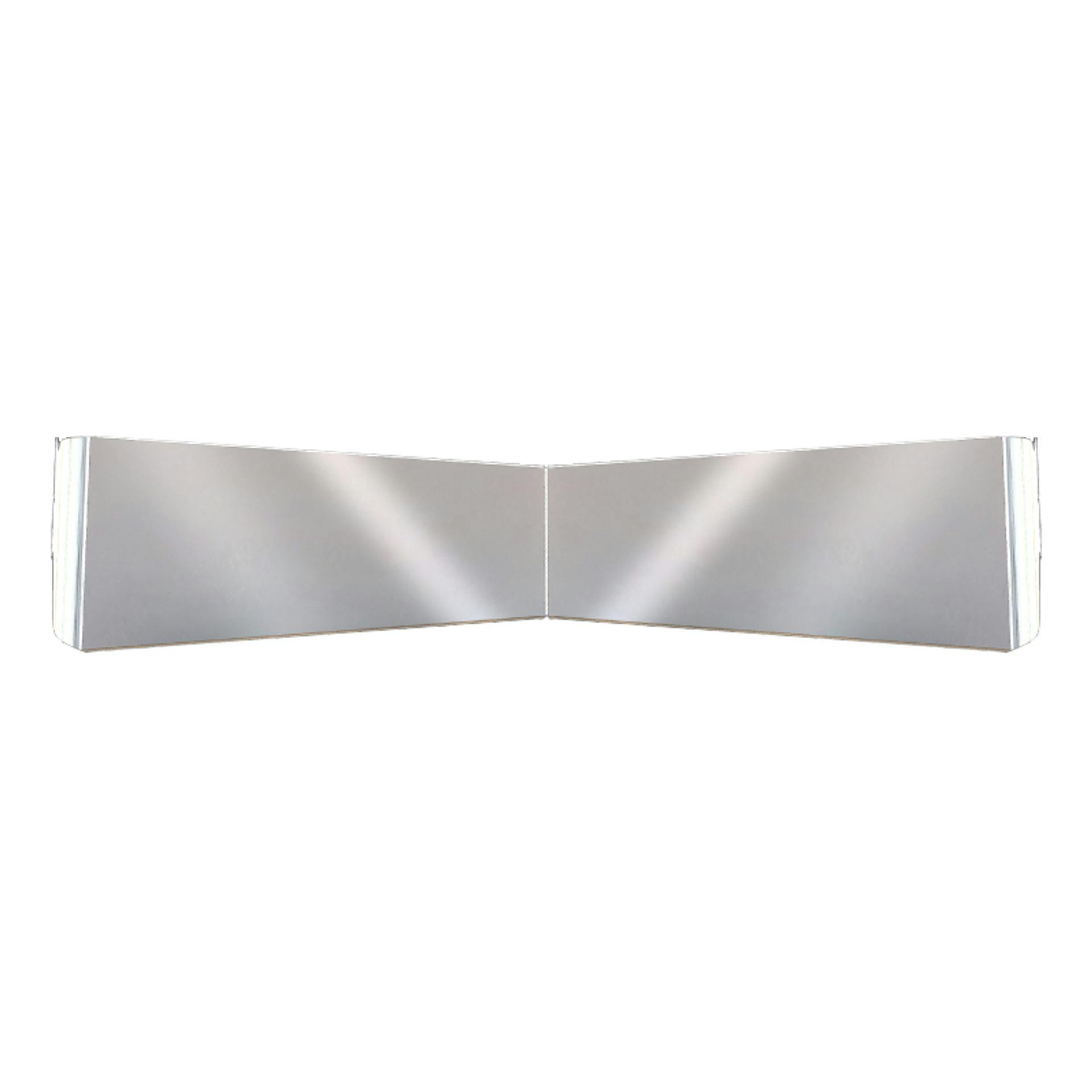 Kenworth Blind Mount 13" Drop Visor For Curved Windshields By RoadWorks ...