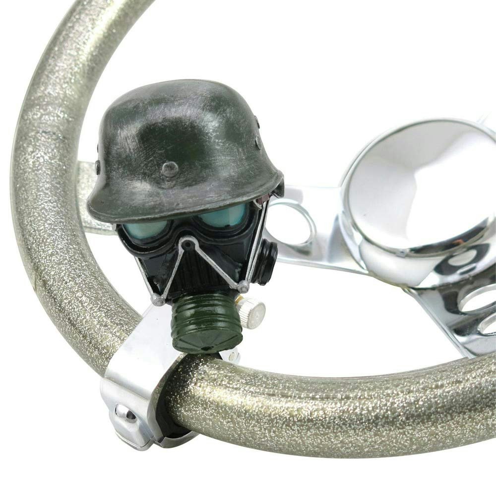 Universal Chrome Skull Steering Wheel Spinner - Raney's Truck Parts