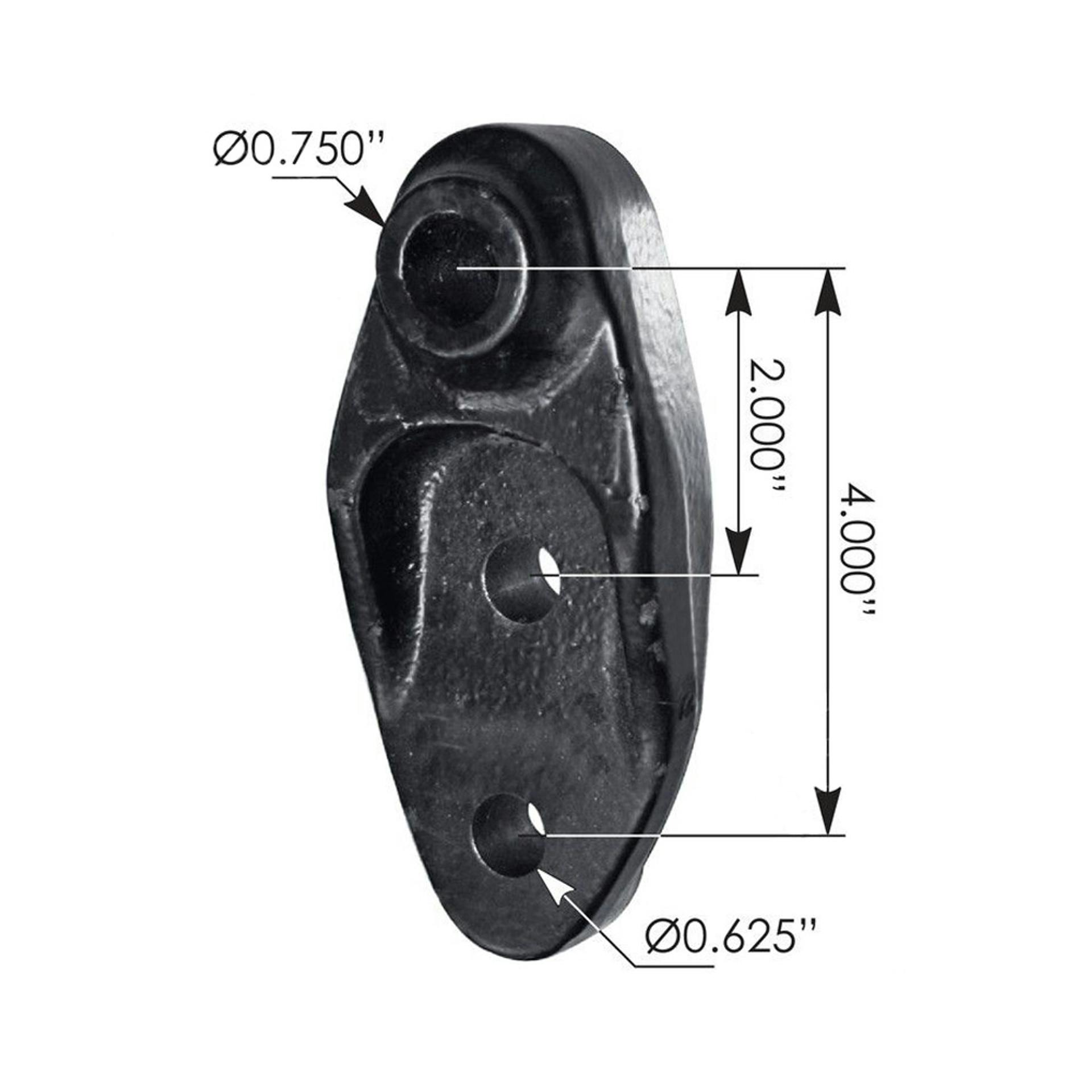 Hendrickson Upper Shock Bracket 57322003 57322-003 - Raney's Truck Parts