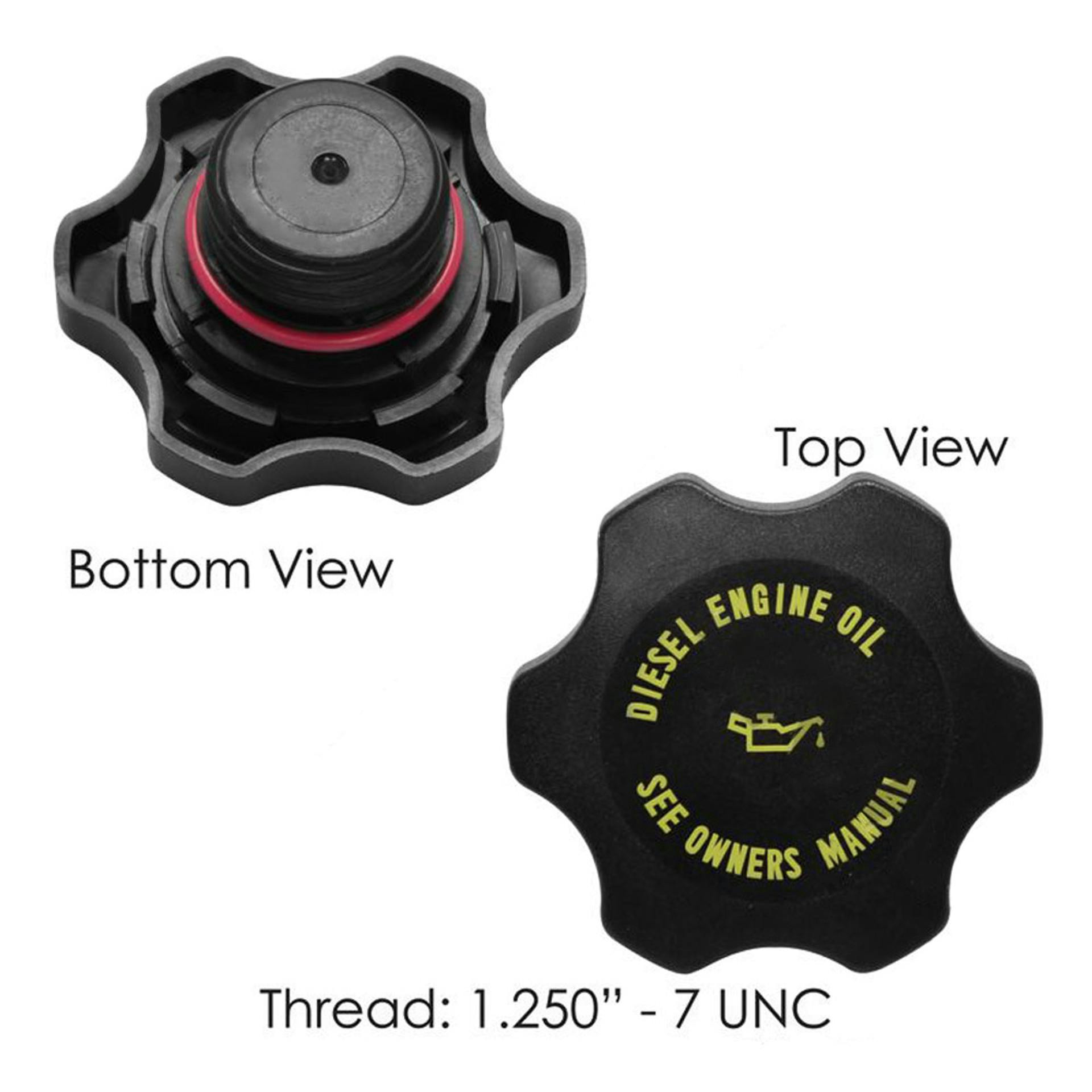 Cummins ISX Oil Fill Cap 3687932