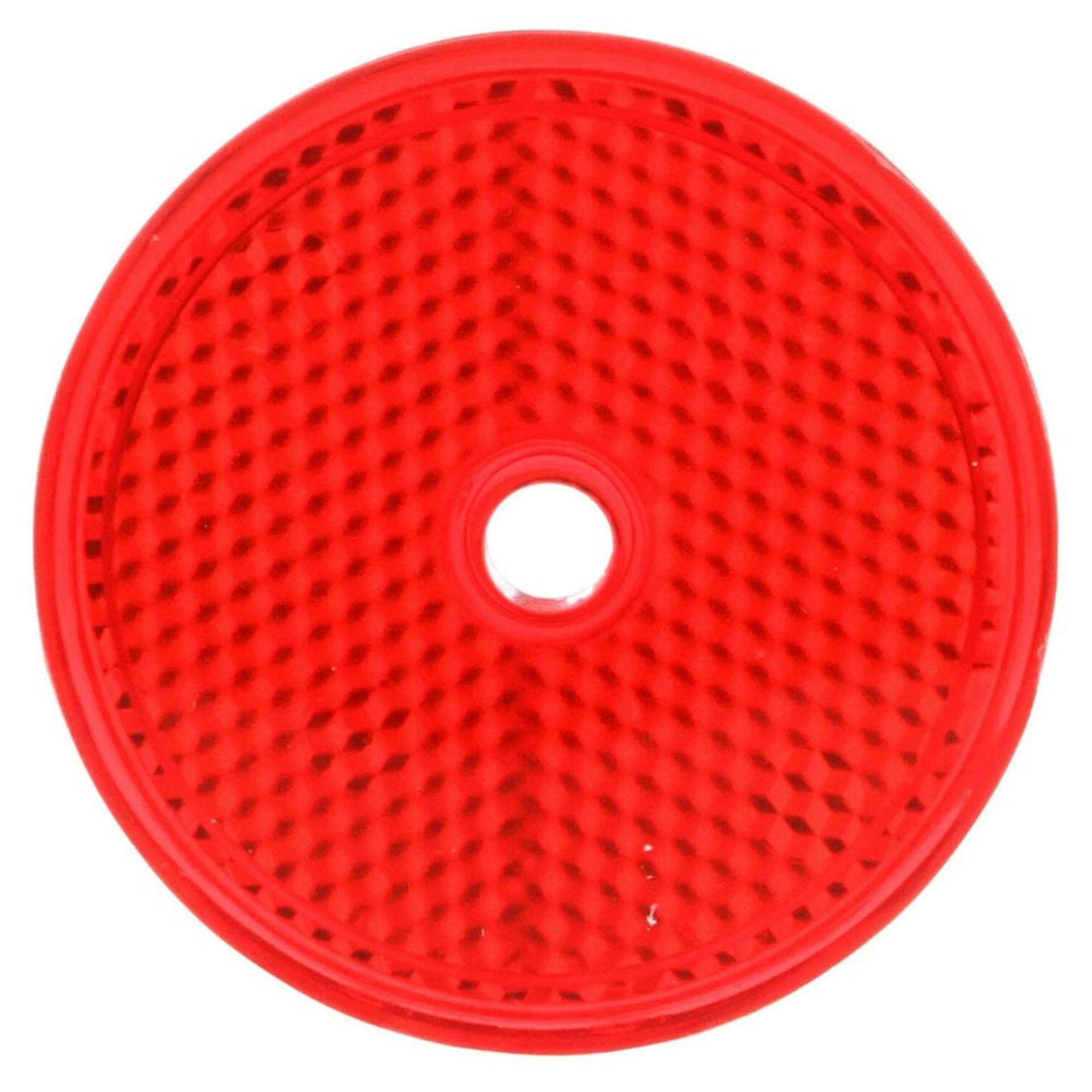 Rectangular Quick Mount Red Reflector - Raney's Truck Parts