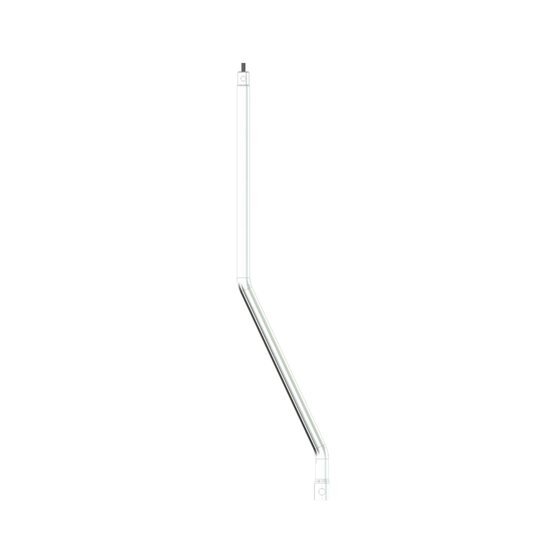 Peterbilt 379 389 Polished Stainless Steel Double Bend Shifter by ...
