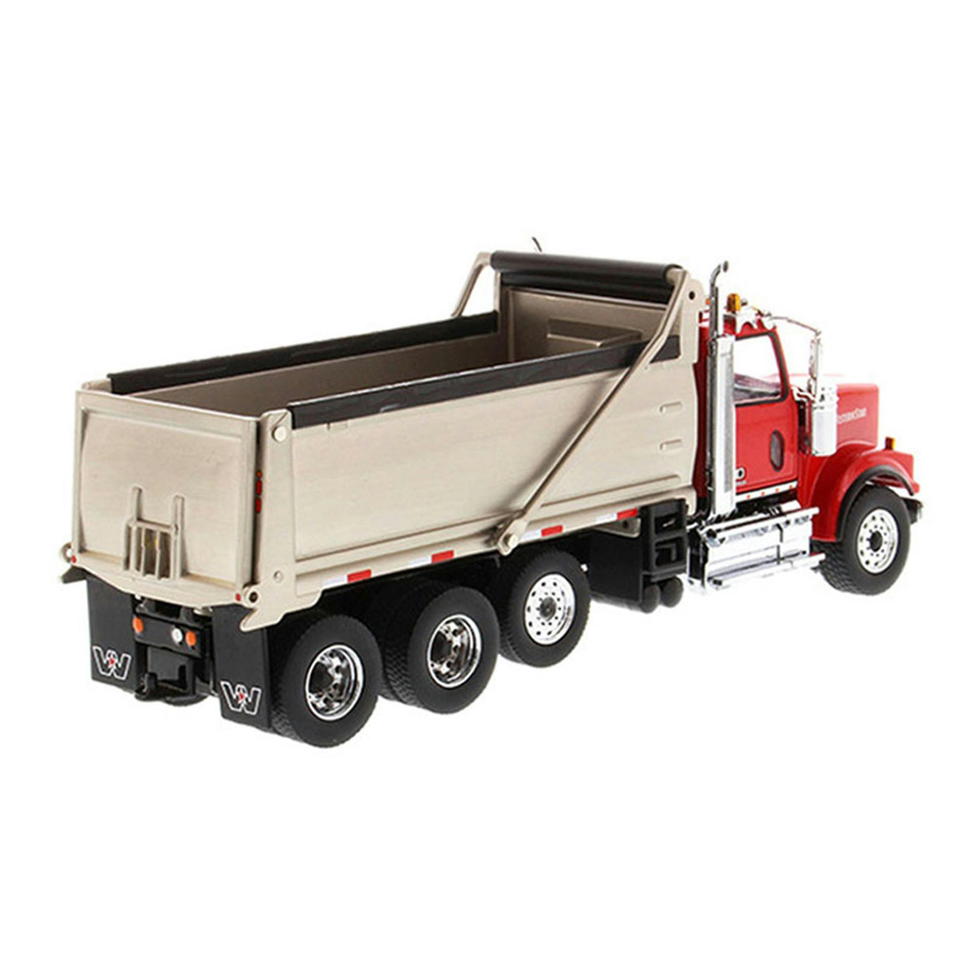 Western Star 4900 SF Tandem Truck With Pusher Axle & Ox Bodies Stampede ...