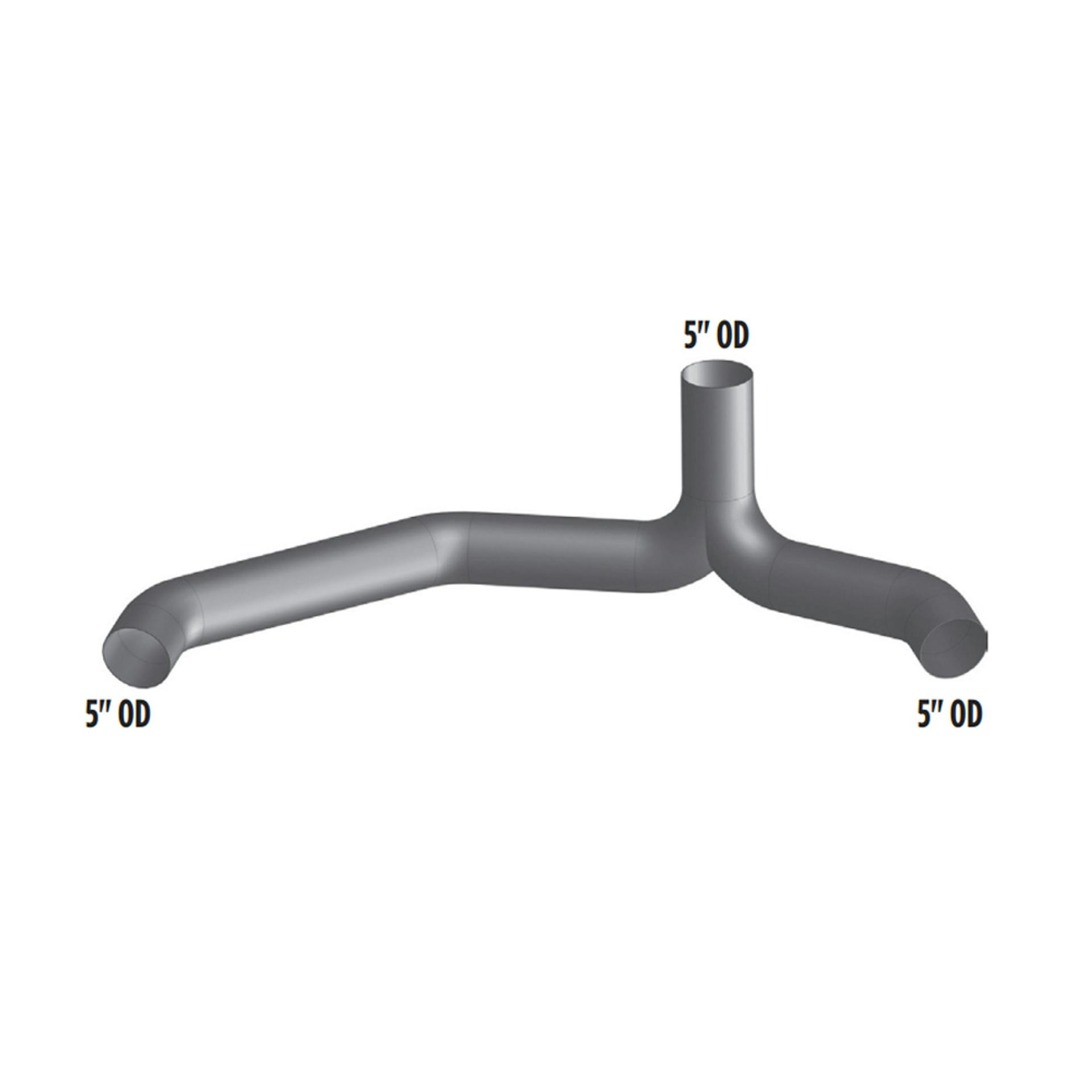 Exhaust Y Pipes, Semi Truck Exhaust Y Pipes, Santee Y Pipes
