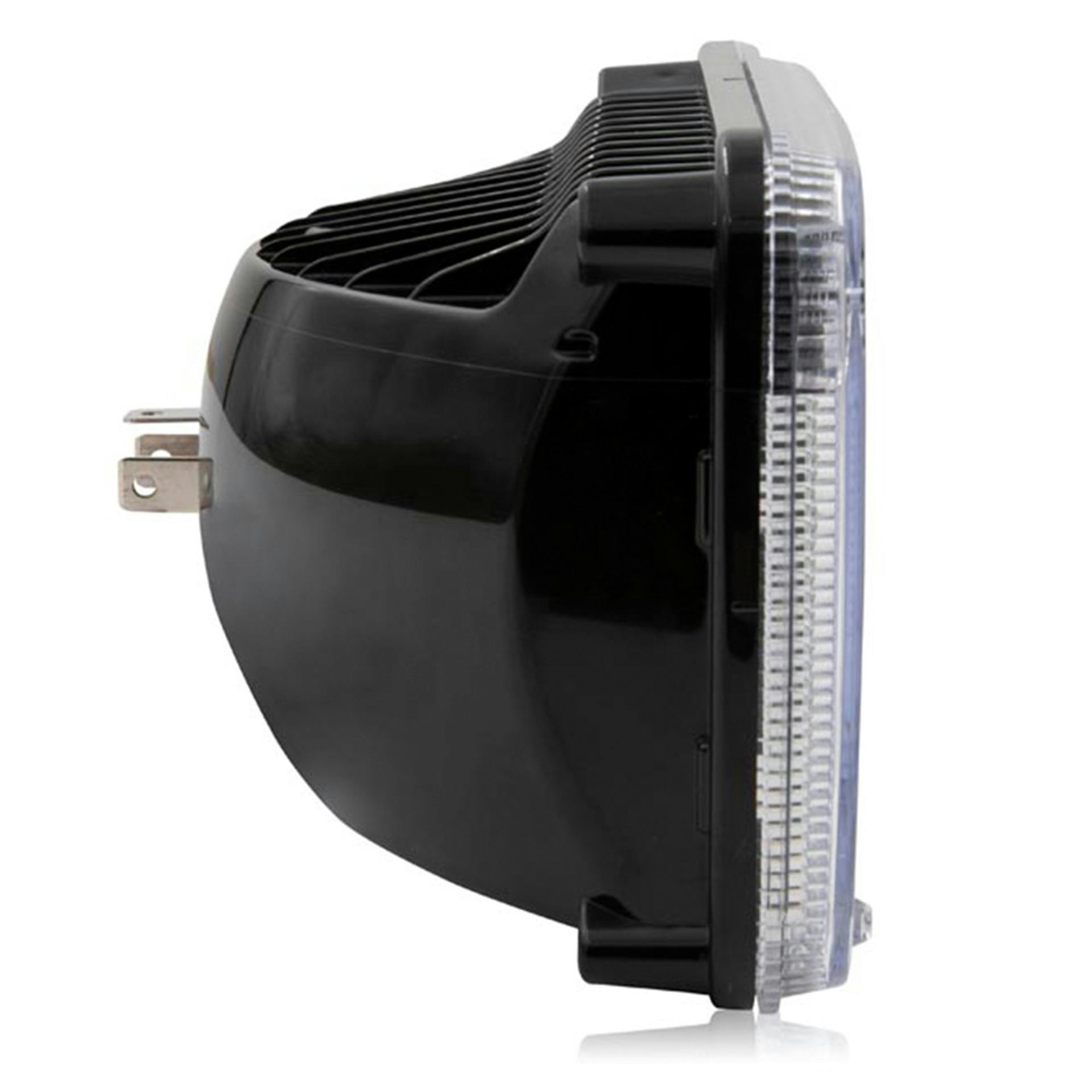 Universal 7" Round LED Projector Headlight With 4 Diodes - Raney's ...