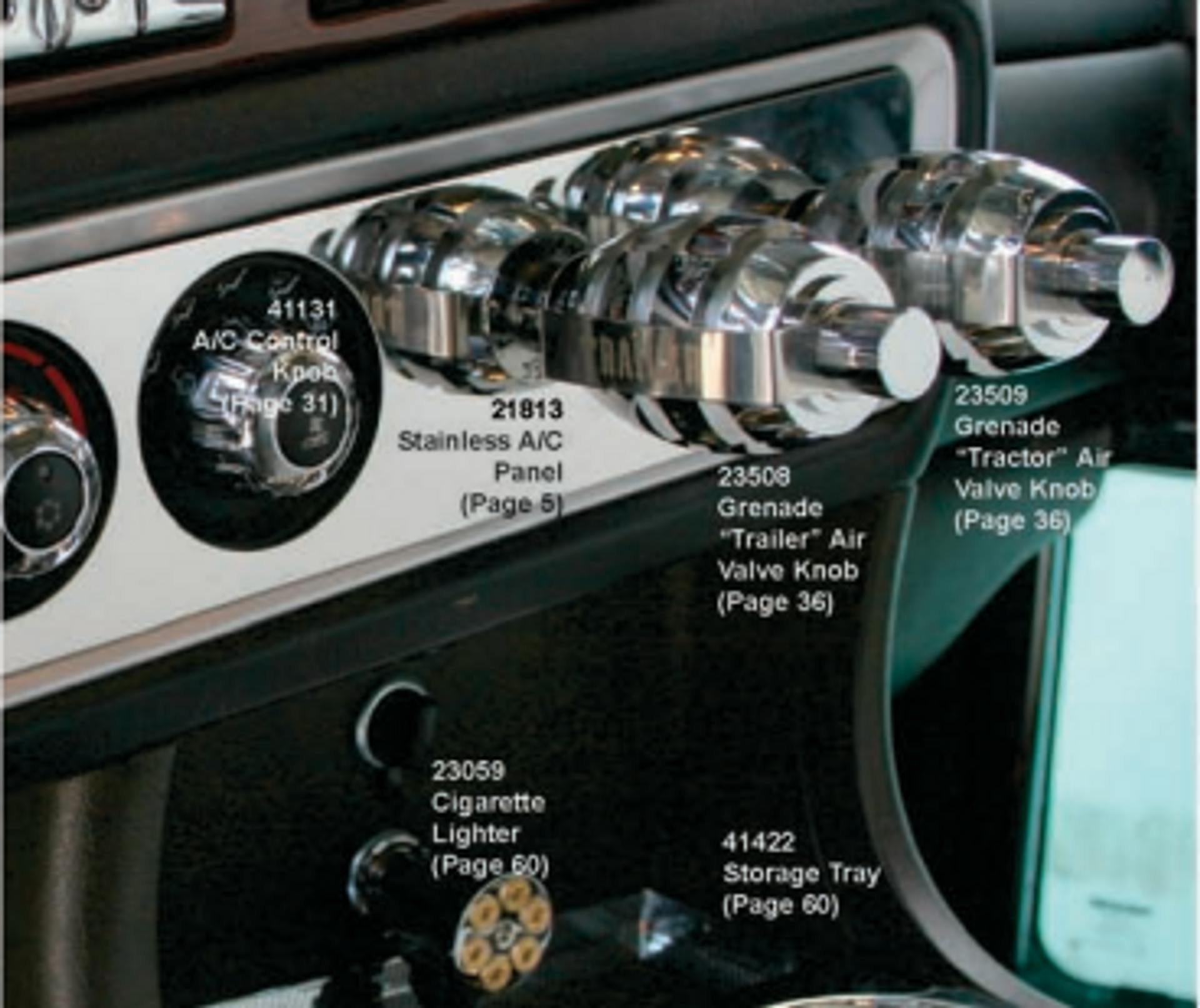 Hand Crafted Wood Center Console - Raney's Truck Parts