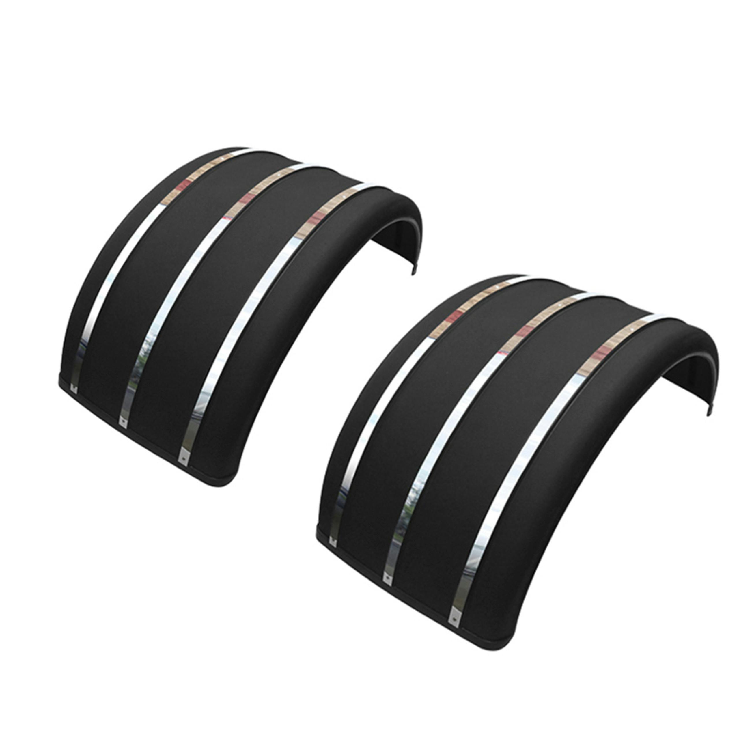 Red Spray Master Poly Truck Fenders For 22.5" Or 24.5" Wheels - Raney's ...