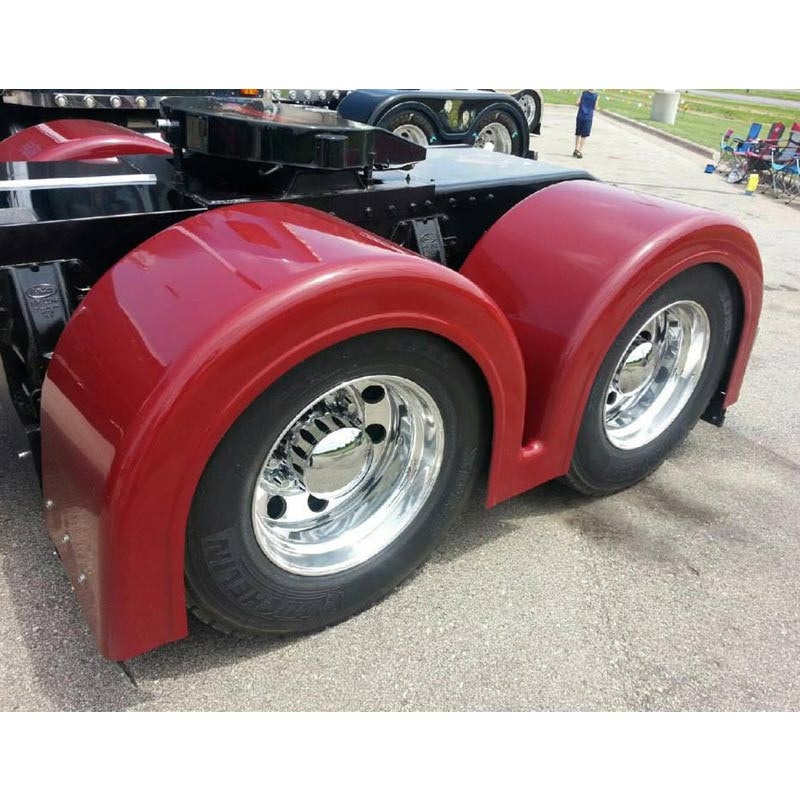 Double Hump Rear Fender Set With Light Box By Bad Ass Customs - Raney's ...